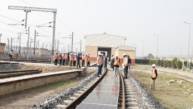 NCRTC's 'Solar on Track' project: A first for India's Metro systems