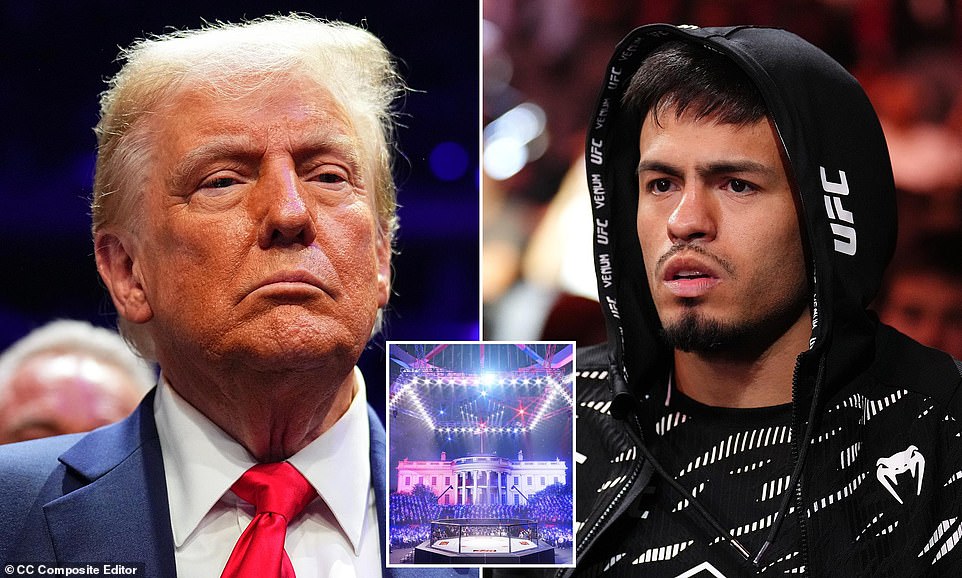 UFC fighter hits back at Trump and ICE