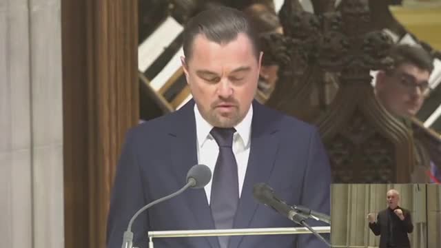 Video: Leonardo DiCaprio’s touching tribute to Jane Goodall