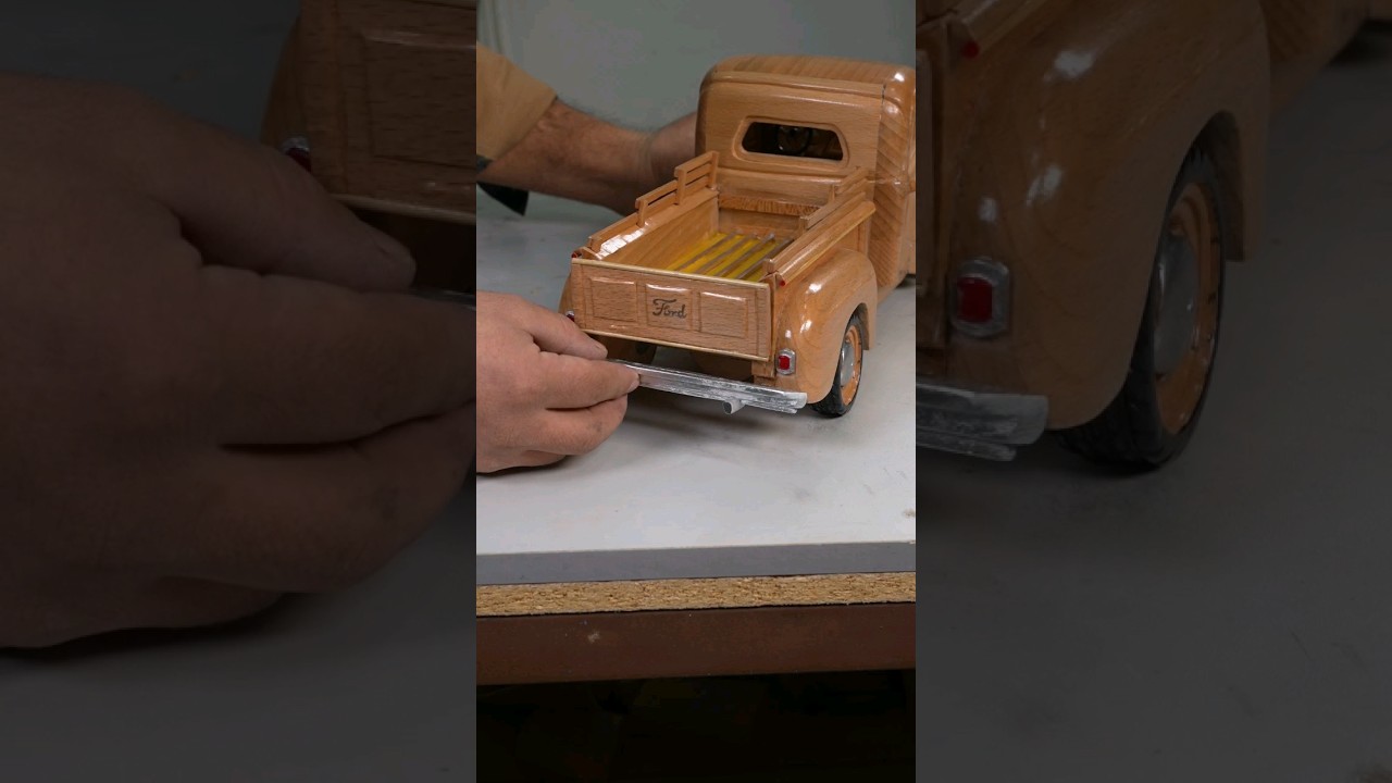 I built a Ford F1 pickup from scratch! 🛠️