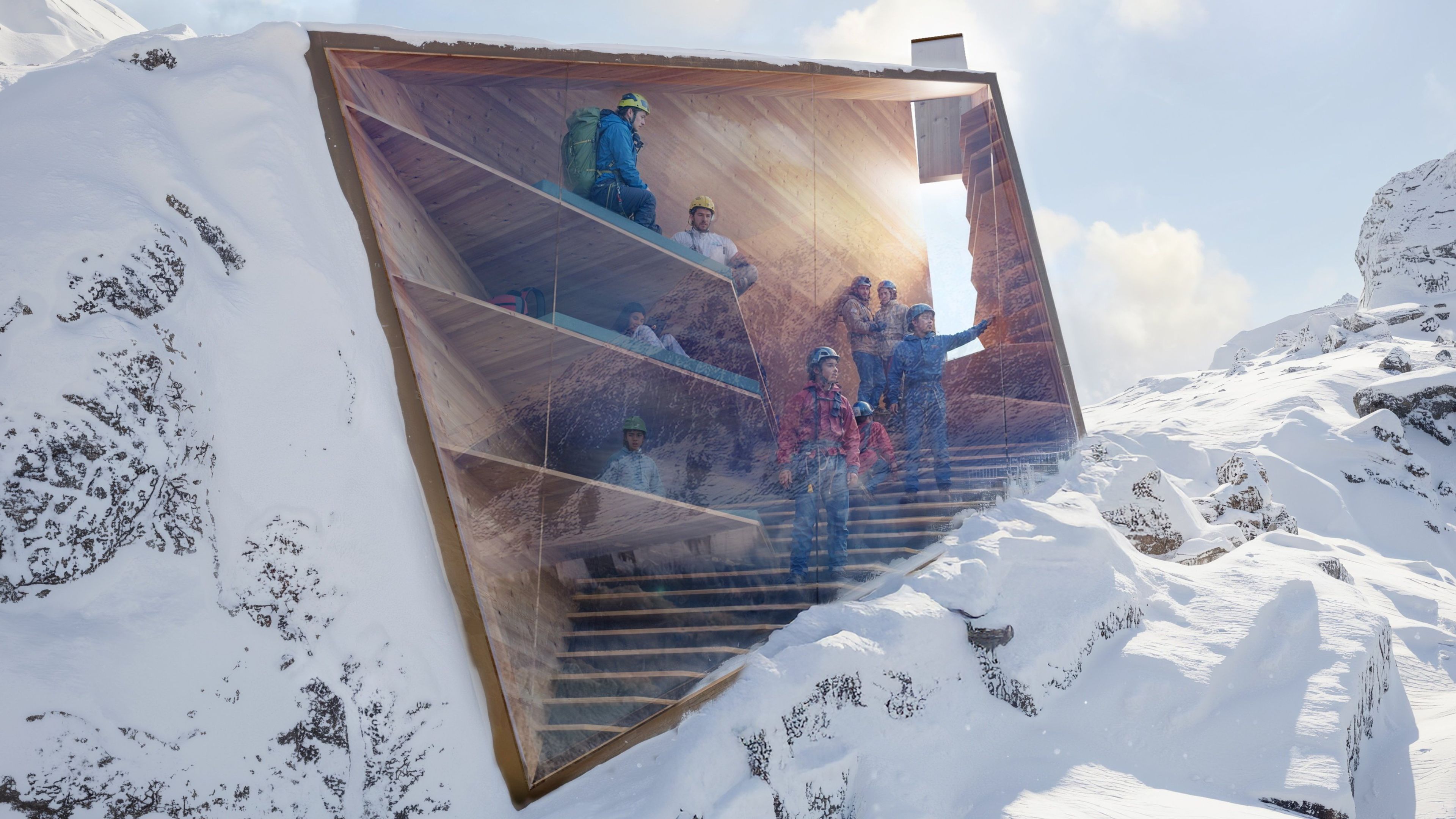 Incredible glass house will let mountaineers shelter from high-altitude ...
