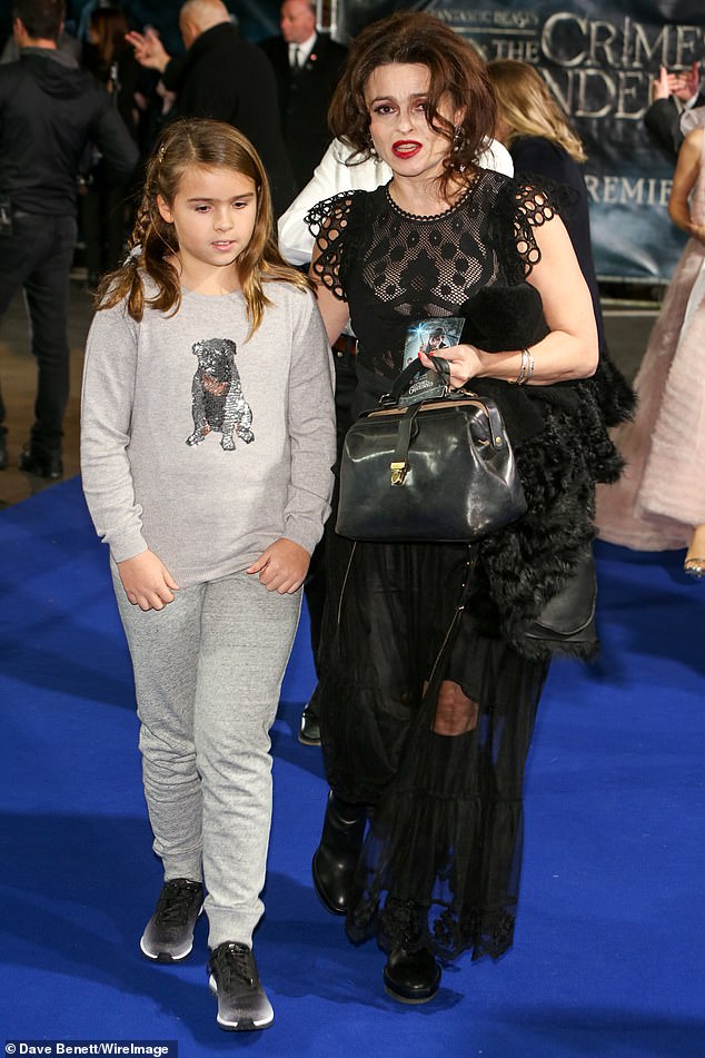 Helena Bonham Carter and Tim Burton's nepo baby daughter Nell, 17 ...