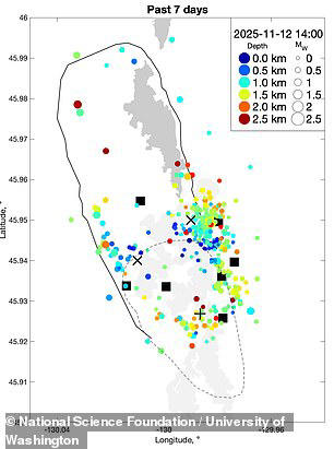 Major earthquake rattles underwater volcano off West Coast as experts ...