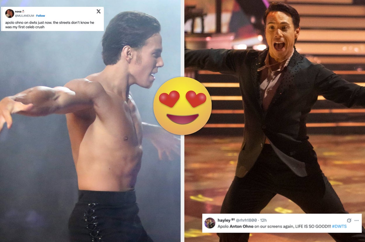Apolo Anton Ohno Just Returned To "Dancing With The Stars," And Twitter Is Swooning Over Him ...