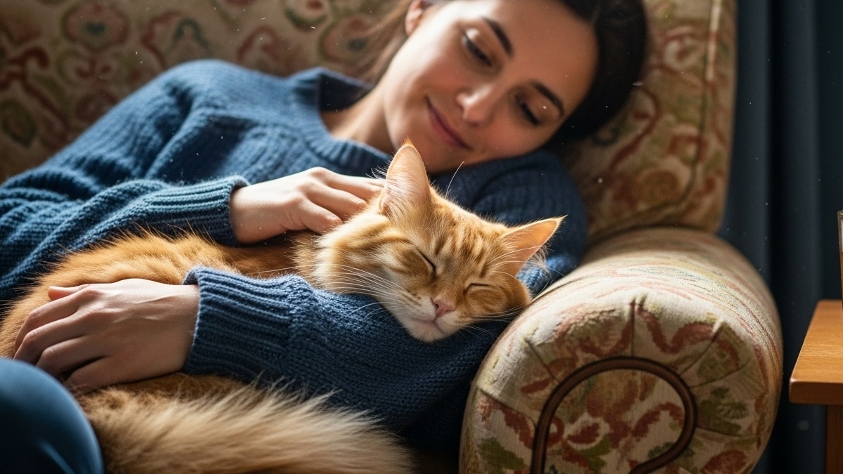 Your cat doesn't cuddle with just anyone: discover how he chooses his ...