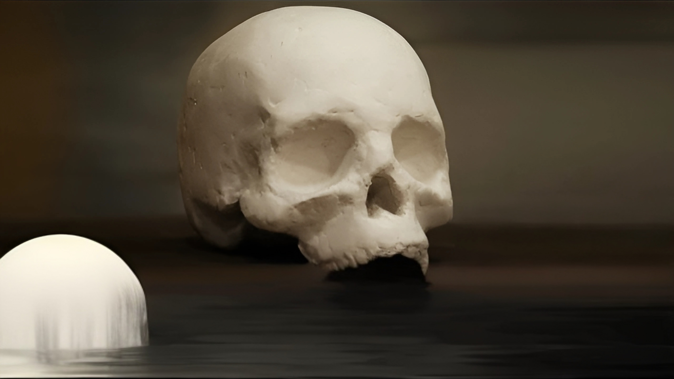 How I Made a Human Skull Using Laser-Cut Cardboard and Clay