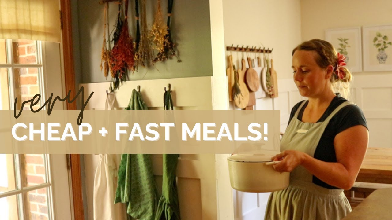 Easy fall meals you can whip up fast!