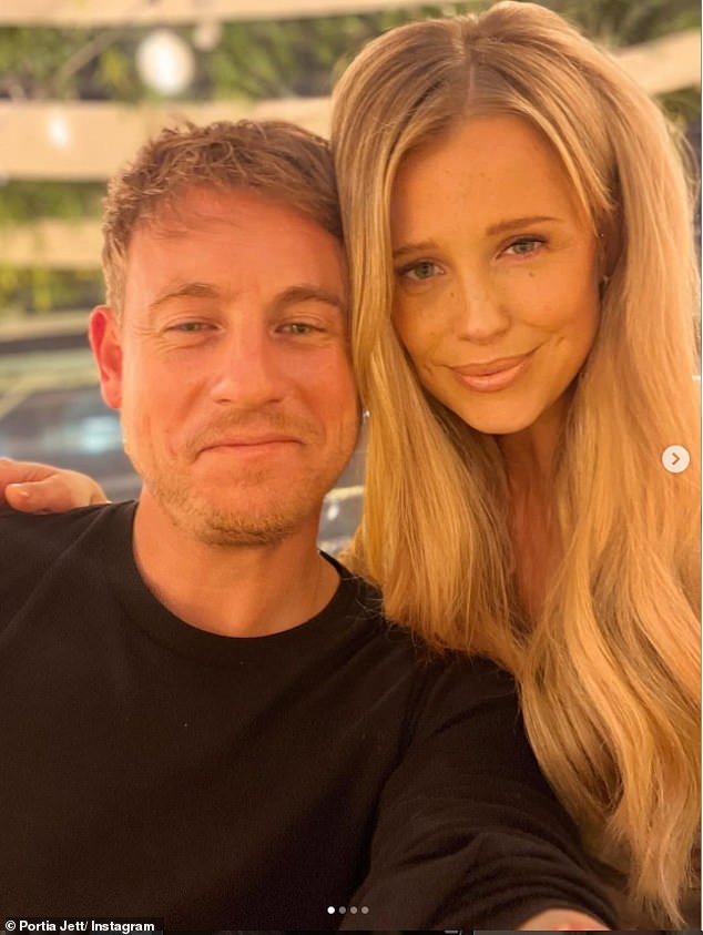 Ore Oduba's ex-wife Portia Jett looks loved-up with new boyfriend ...