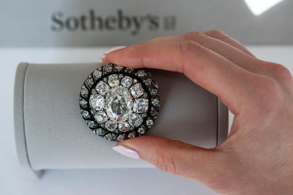 Sotheby's says a diamond brooch lost by Napoleon as his forces fled ...