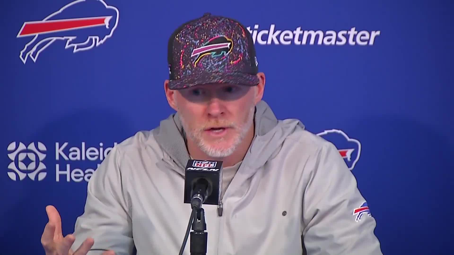 FULL News conference: Bills Coach Sean McDermott updates injury report ...