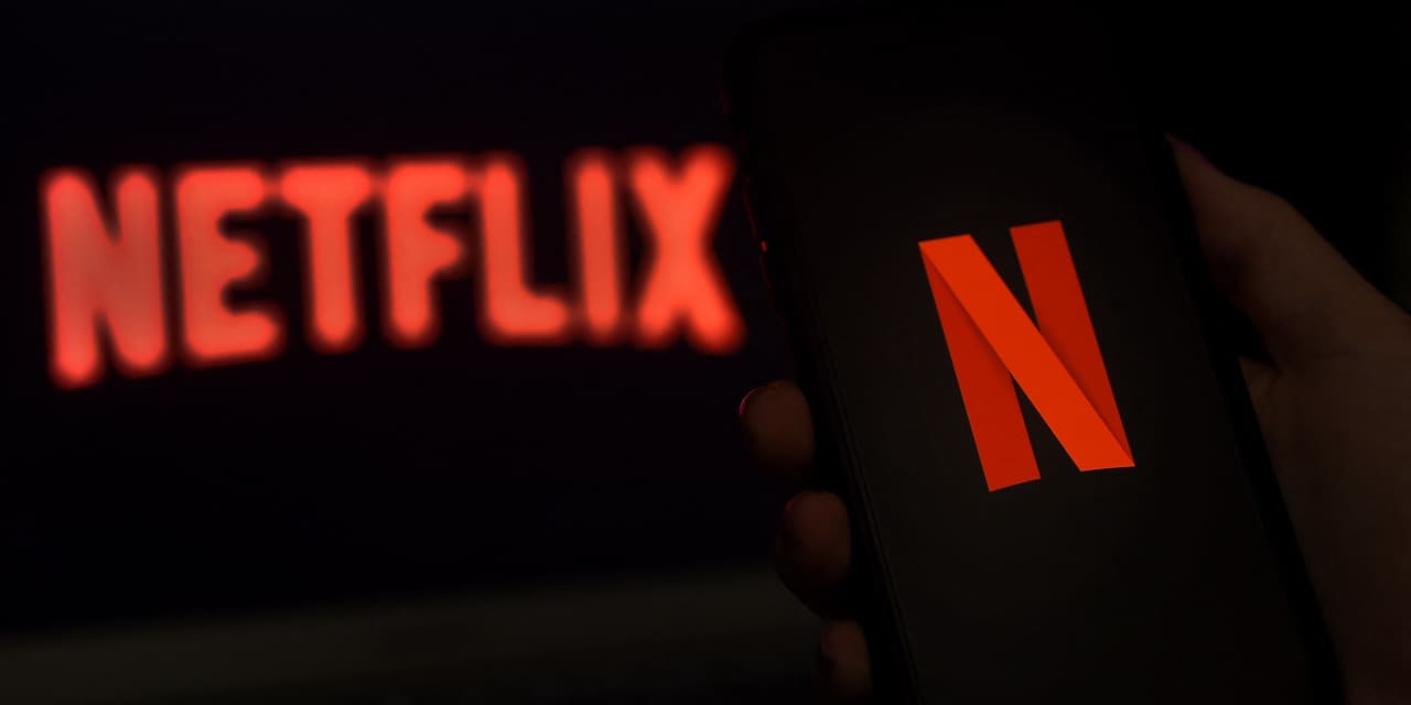 Netflix’s stock is down 15% from its all-time high at the end of June ...