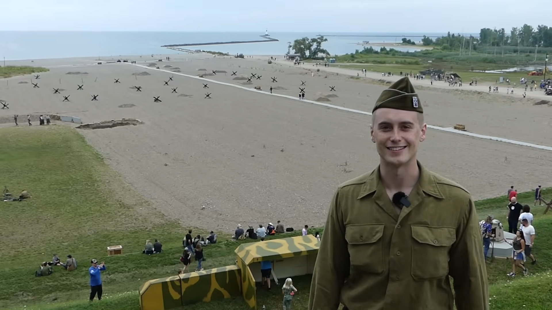 How reenactors are keeping D-Day's most overlooked units alive