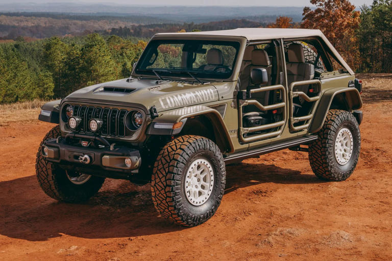 Jeep’s Most Powerful Wrangler Gets a Rugged Military-Inspired Makeover ...
