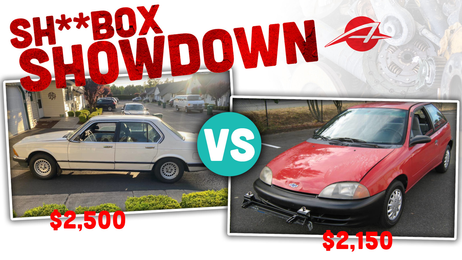 Big Project Or Little Project? 1985 BMW 745i vs 2000 Chevy Metro