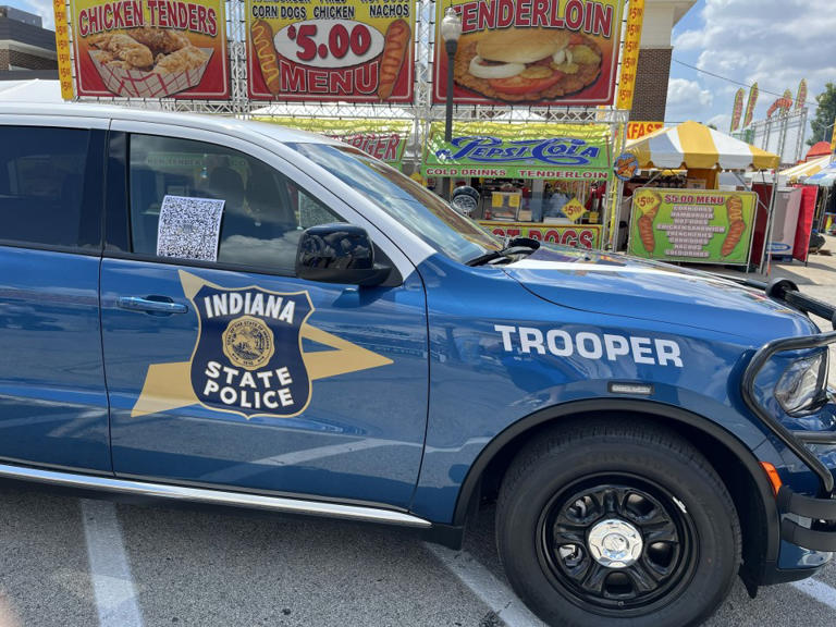 Indiana State Police unveil new-look SUVs, patrol cars