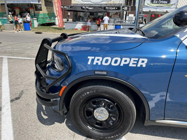 Indiana State Police unveil new-look SUVs, patrol cars
