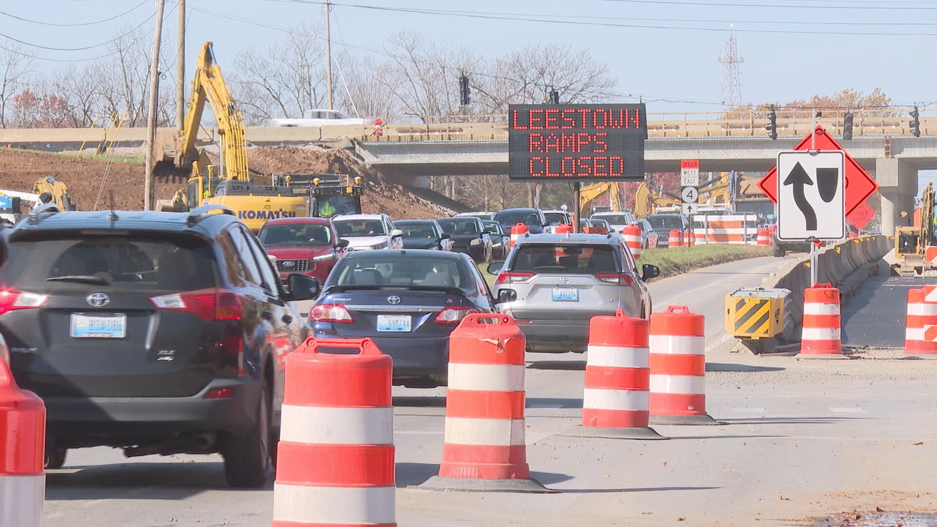 Leestown Road ramp closures impacting area businesses