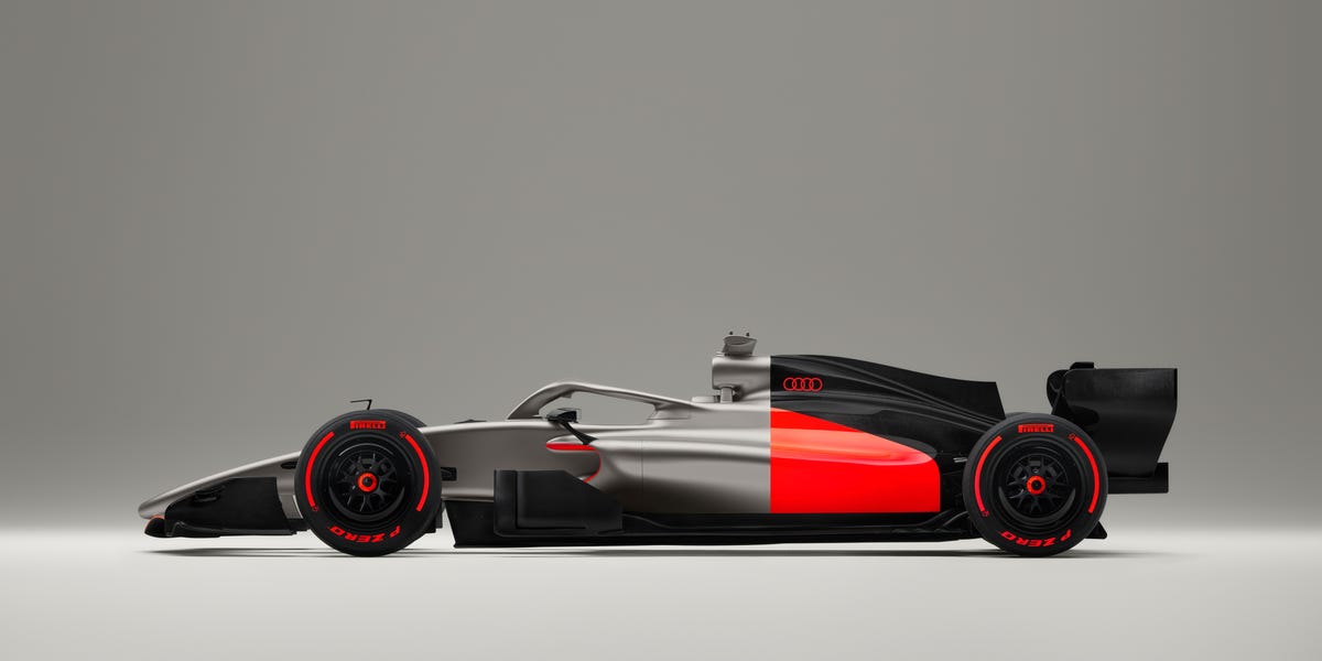 Here's Your First Look at Audi's Formula 1 Race Car