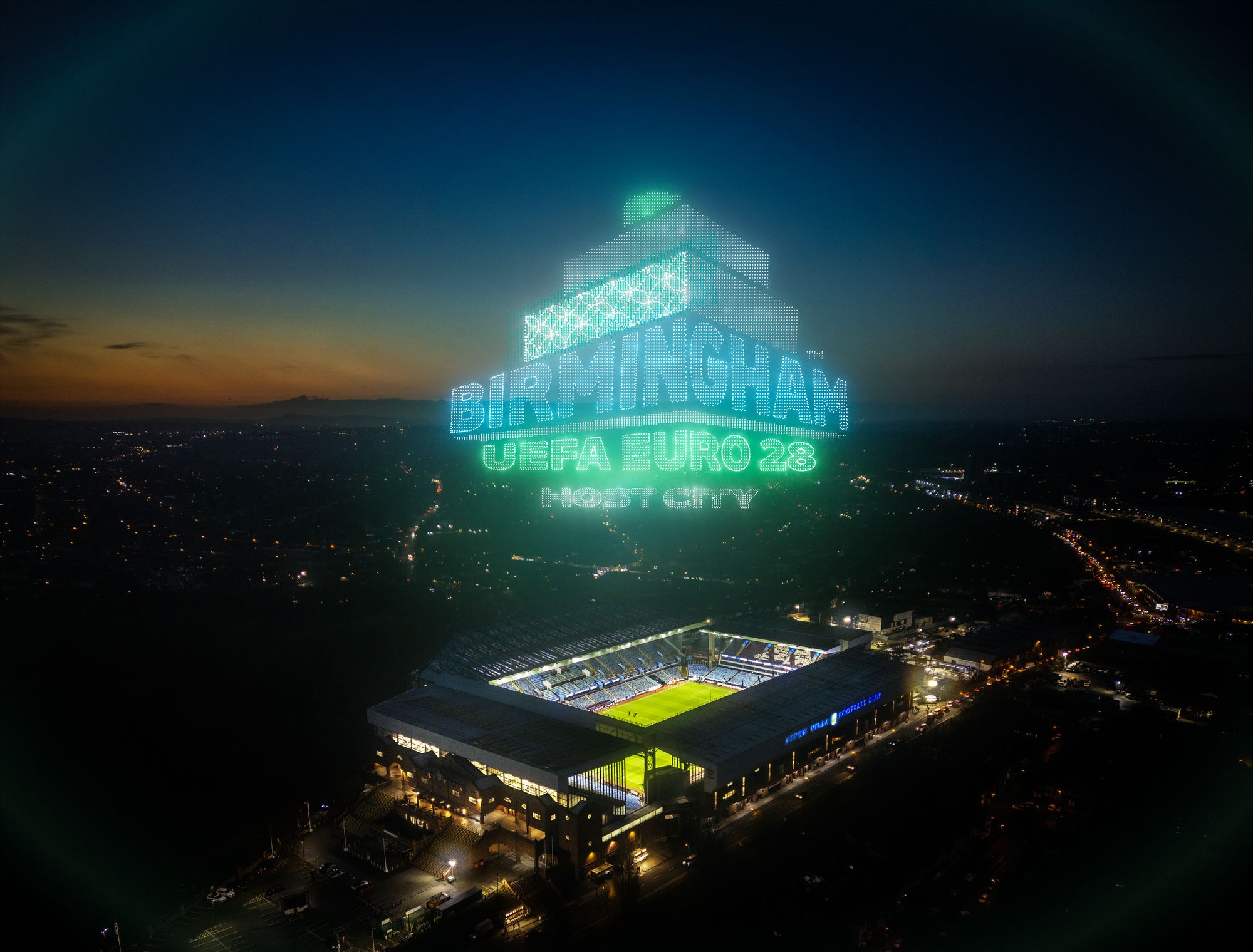 UEFA EURO 2028 officially launched in host city Birmingham - Villa Park ...