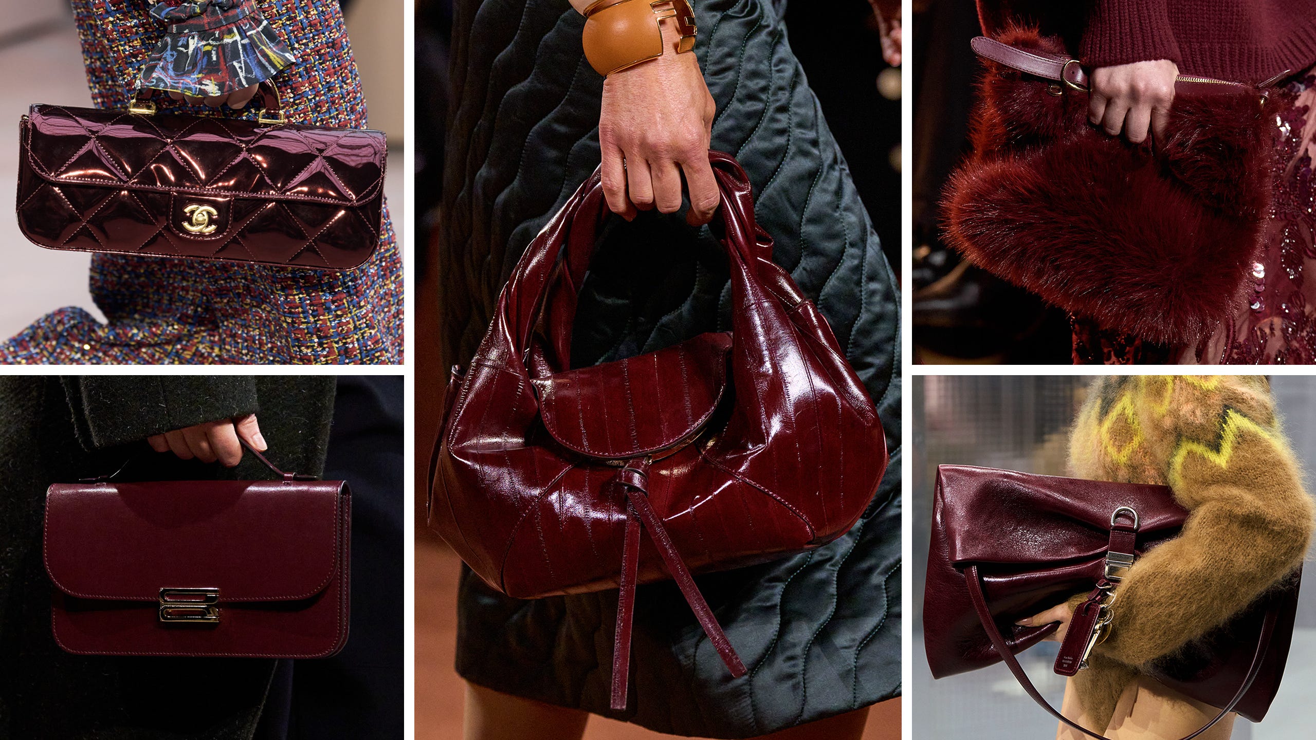 The Burgundy Bag Trend Taking Over Every Fashion Girl’s Wardrobe This ...