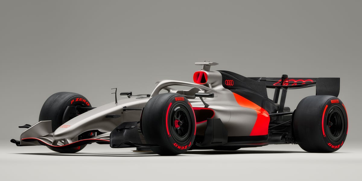 Audi's Striking 2026 Formula 1 Livery Is Here, At Least in Concept Form