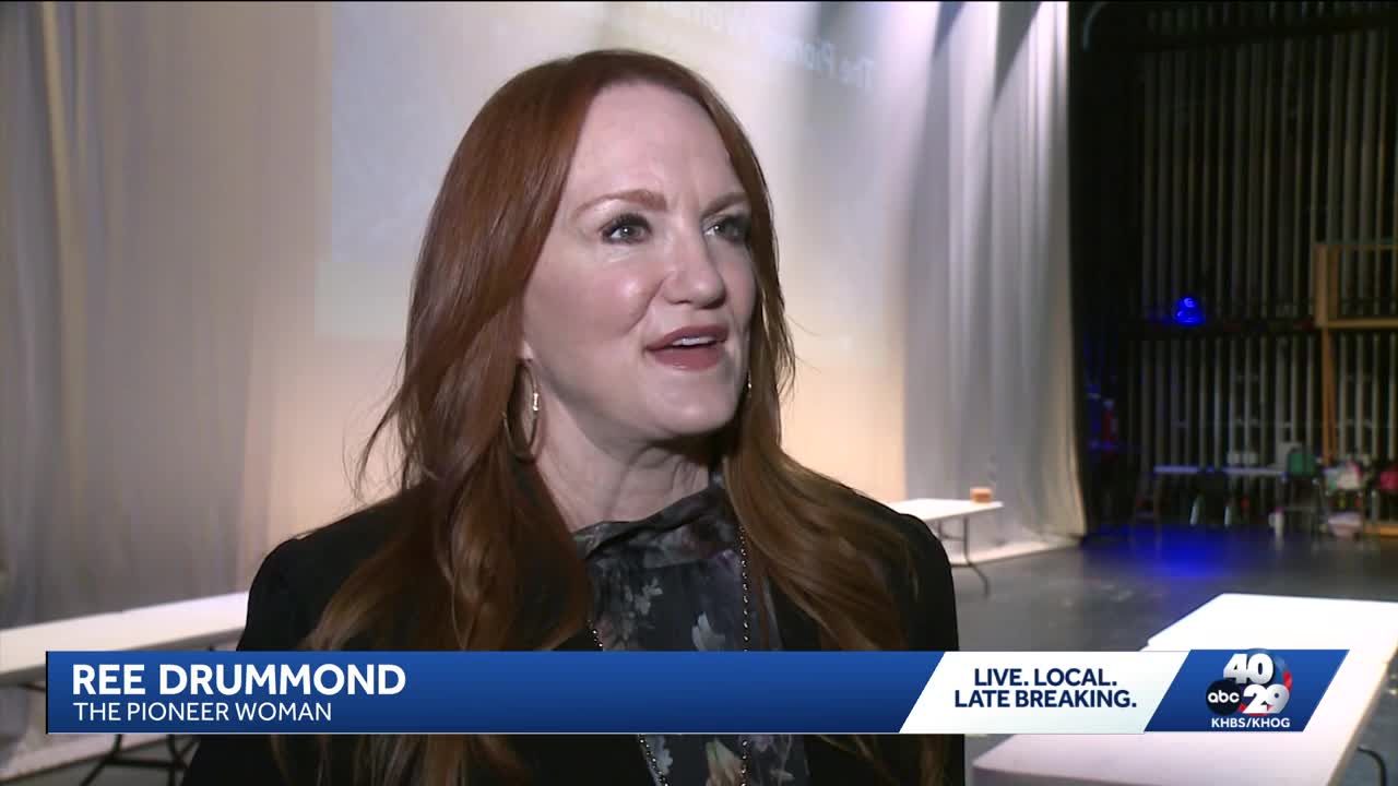 Ree Drummond shares holiday tips and life advice in Bentonville