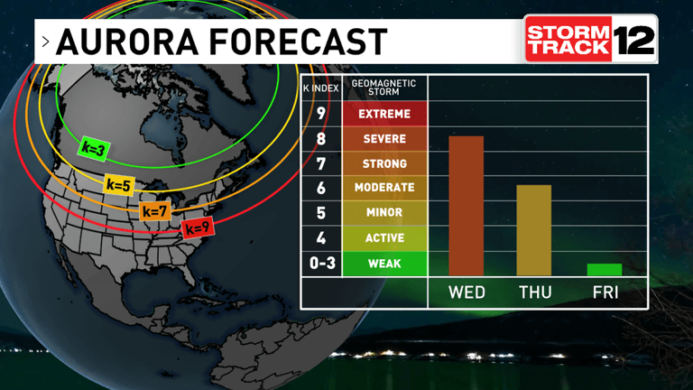 Strong geomagnetic storm offers stunning aurora borealis views ...