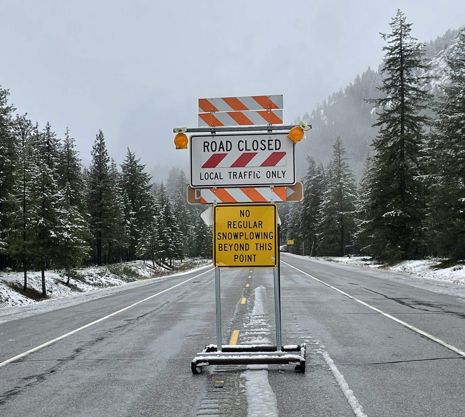 Storm forecast prompts weekend closure of North Cascades Highway