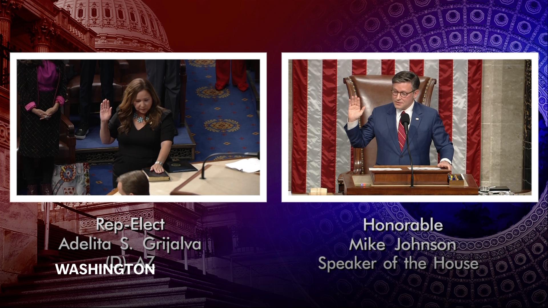 Adelita Grijalva sworn in as the House's newest member, paving the way for an Epstein files vote