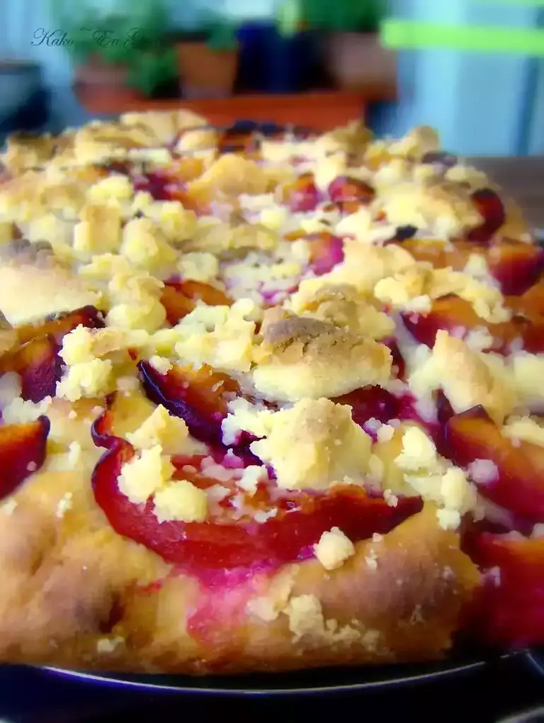 Kuchen de ciruelas