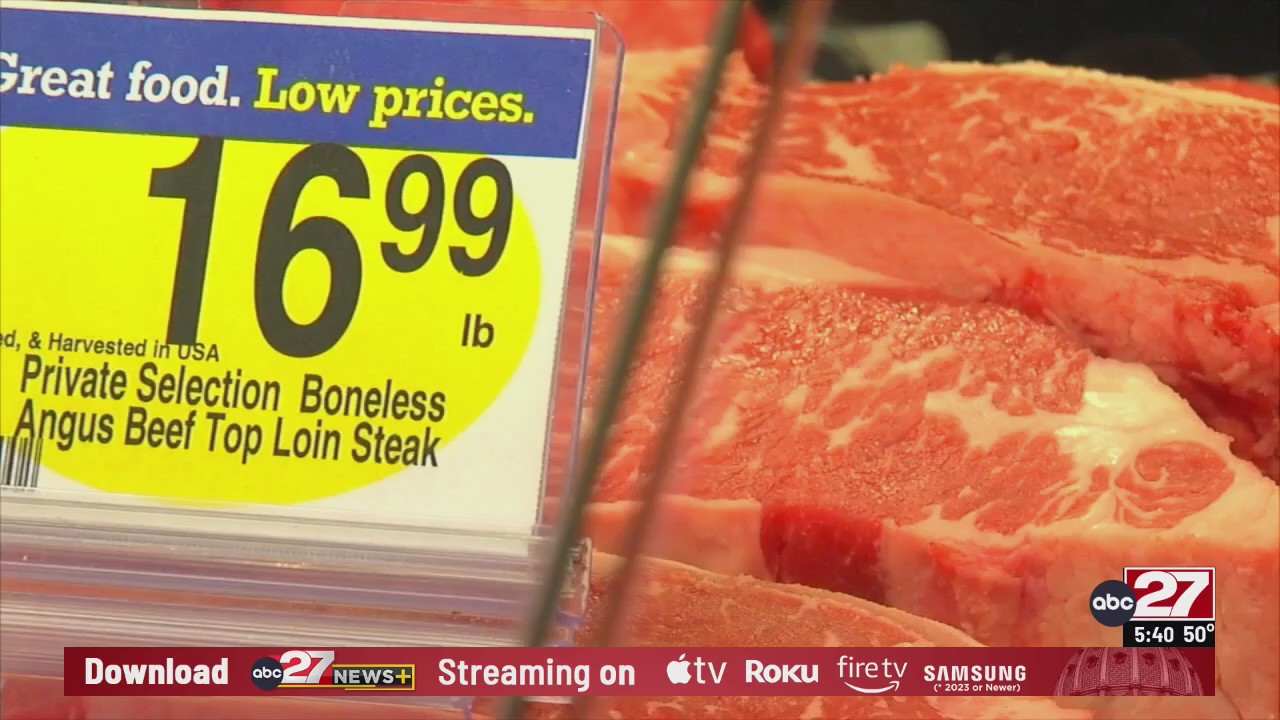 Grocery prices continue rising as holidays approach