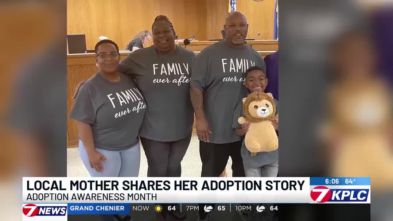 Lake Charles mother shares her adoption story for National Adoption ...