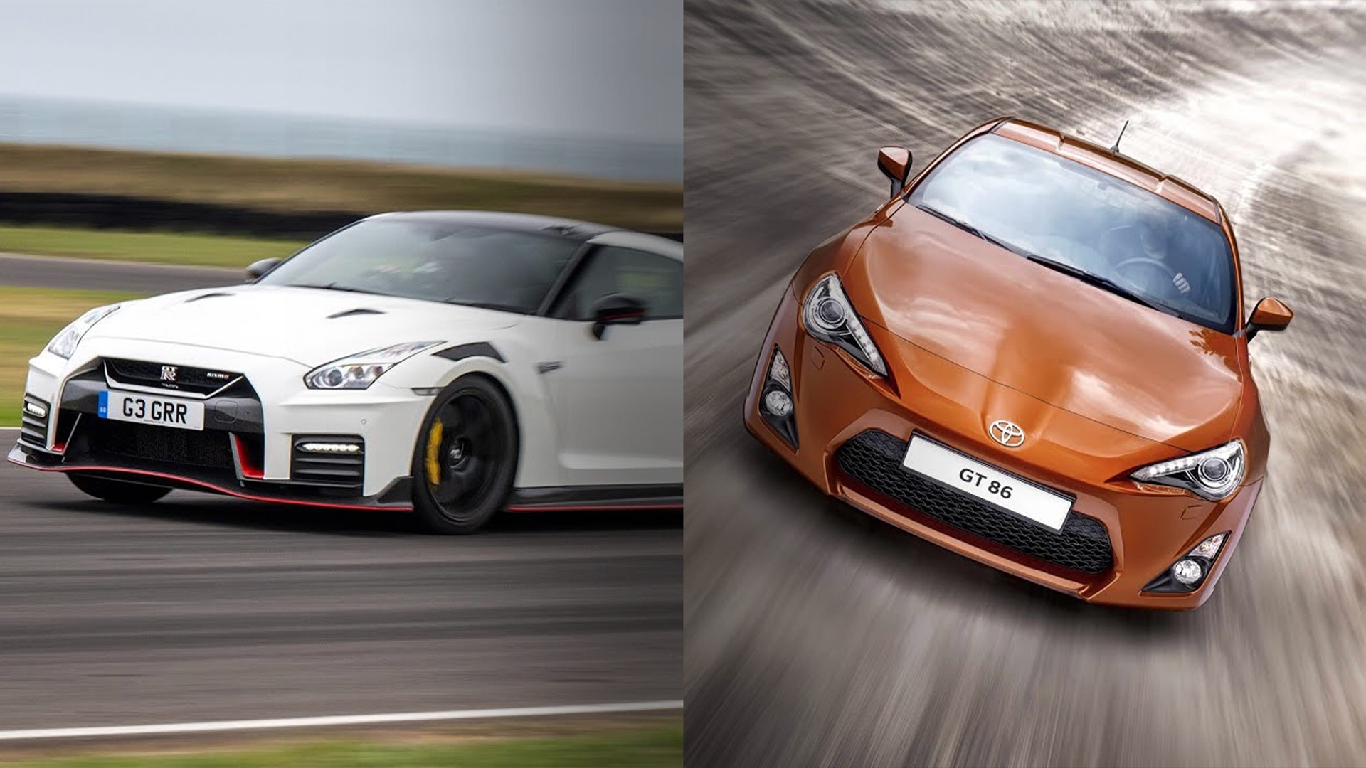 Nissan GT-R Nismo vs Toyota GT 86