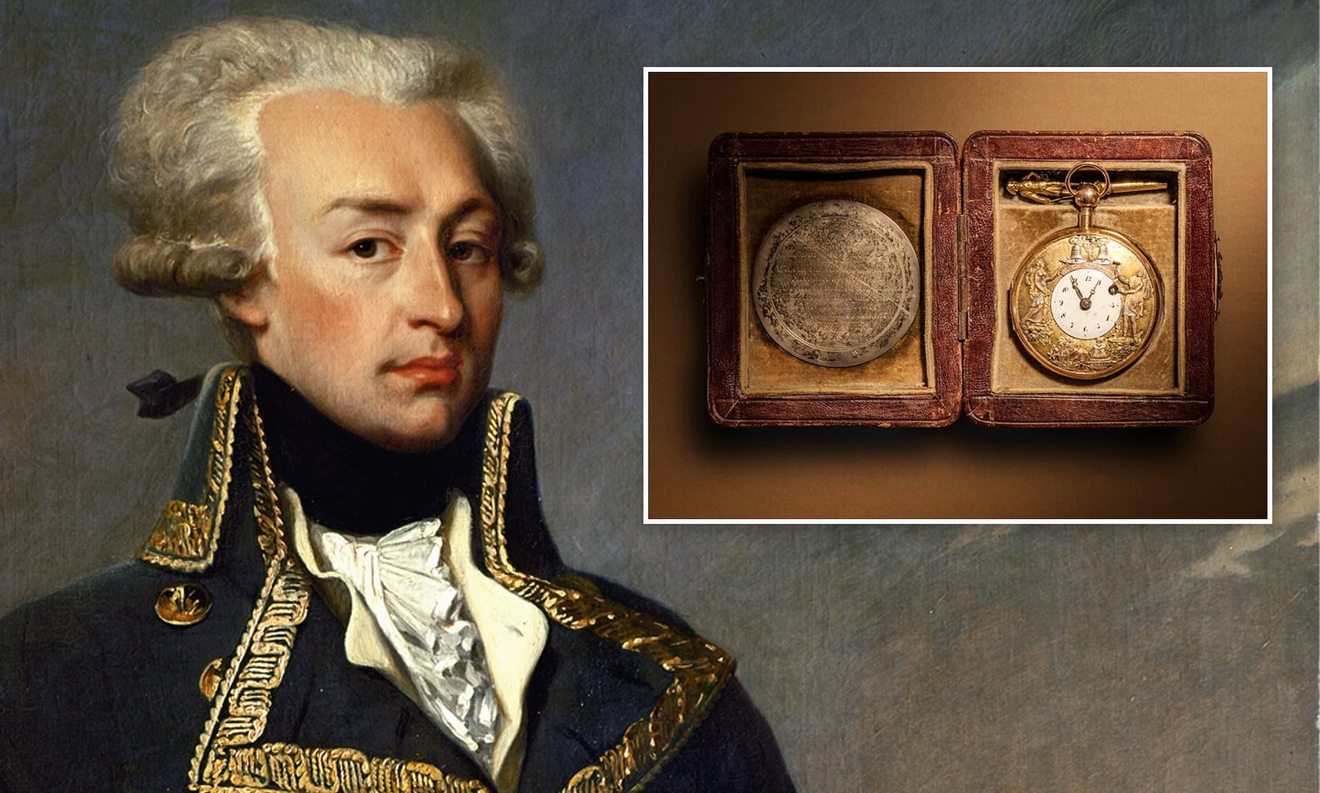 Golden pocket watch owned by America's 'honorary Founding Father' sells ...