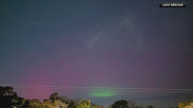 PHOTOS: Northern lights illuminate the sky in Central Florida