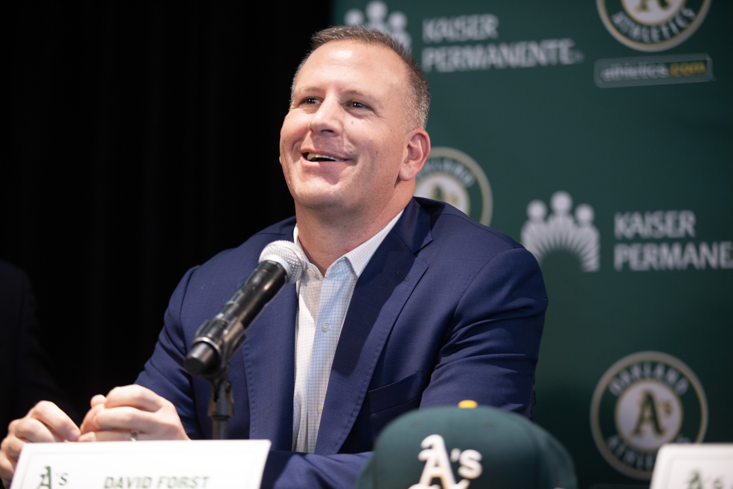 As MLB world descends on Las Vegas, Athletics GM gives stadium update
