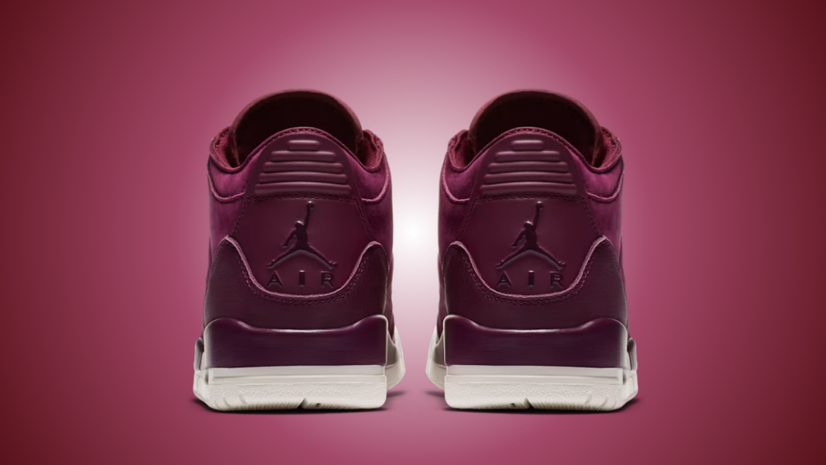 Air Jordan 3 'Bordeaux' — Red Wine Tones and Relaxed Style: Where to Buy