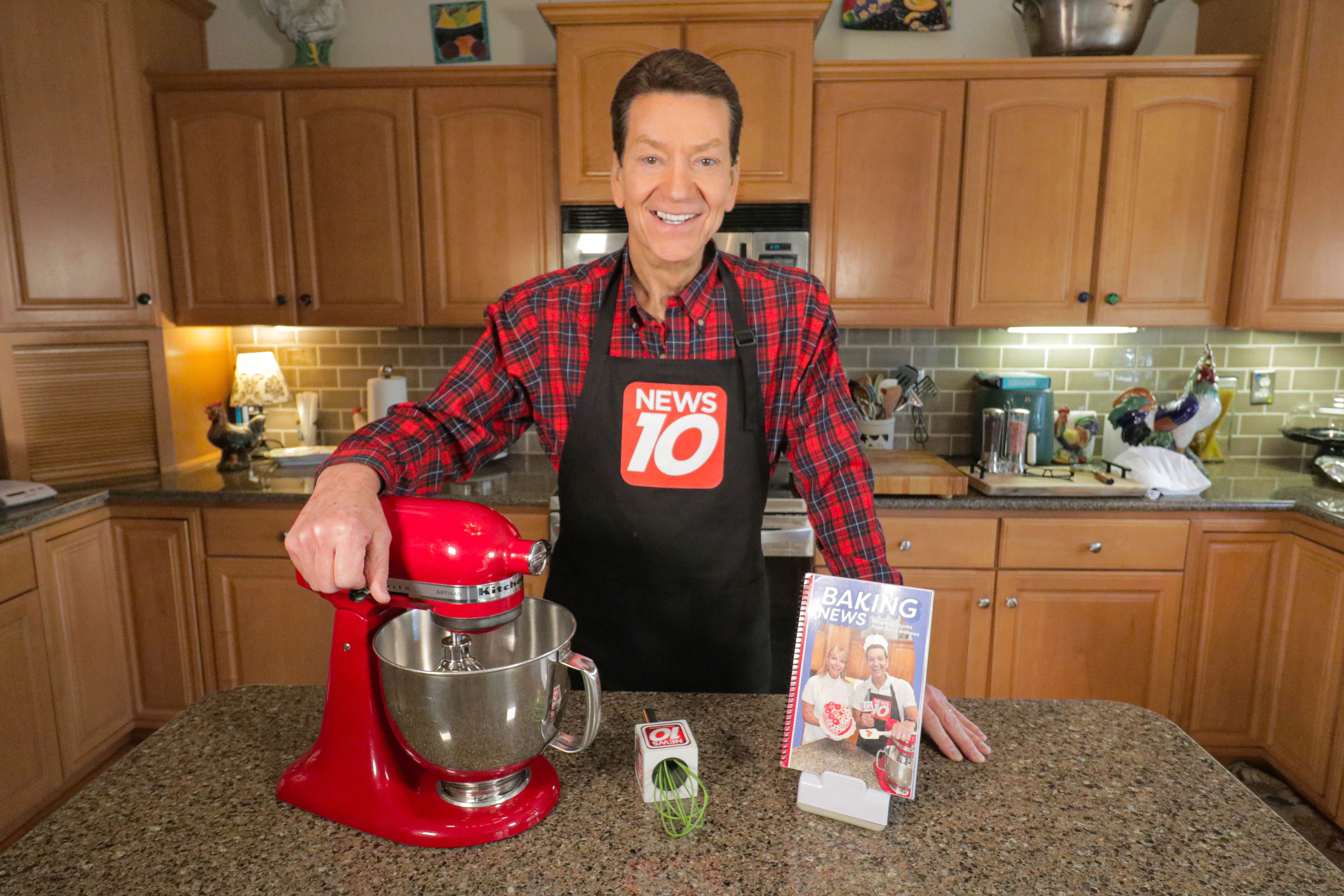 News 10’s own David Andrews holds book signing for his new cookbook ...