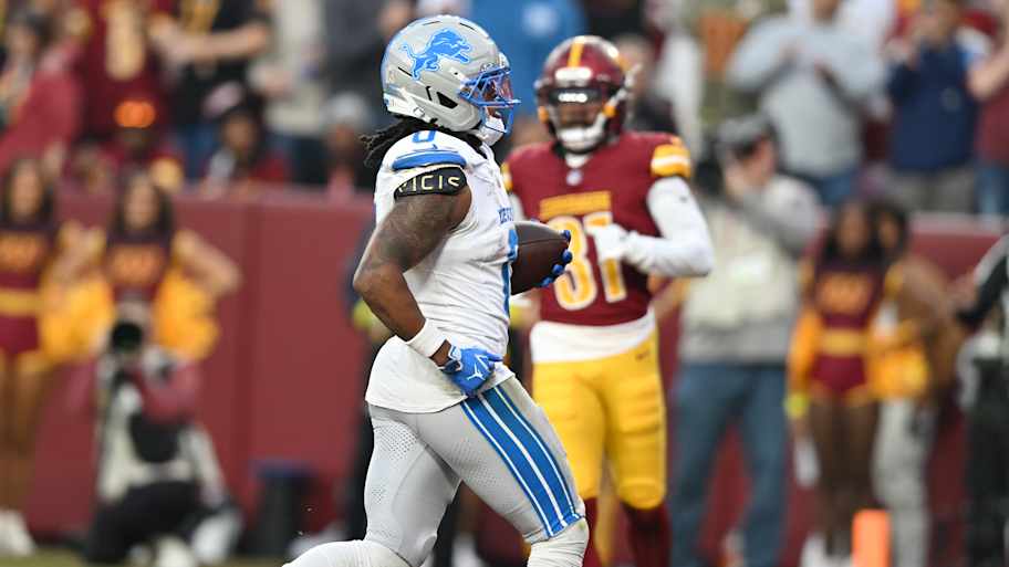 Jahmyr Gibbs wins NFC Offensive Player of the Week after dominant game ...