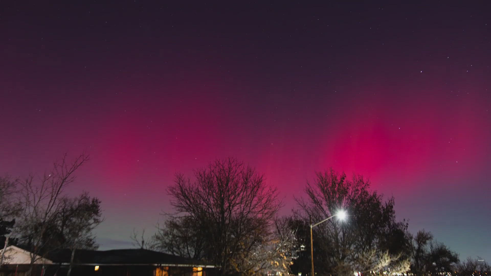 Aurora borealis spotted over Colorado