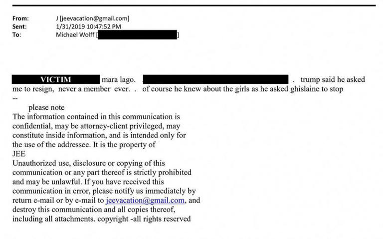 Epstein emails say Trump 'knew about the girls', new House Democrat pledges file release