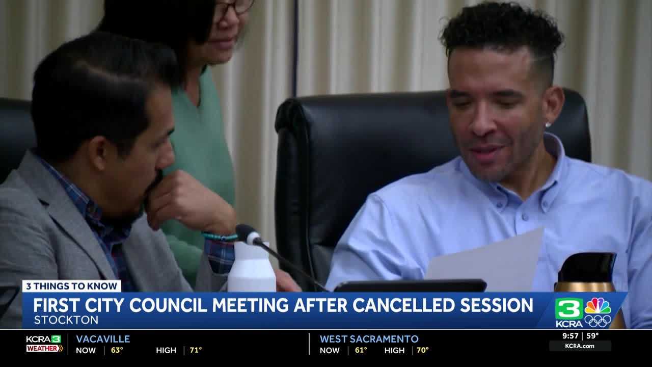 Abruptly Adjourned And Rescheduled Stockton City Council Meeting Set To
