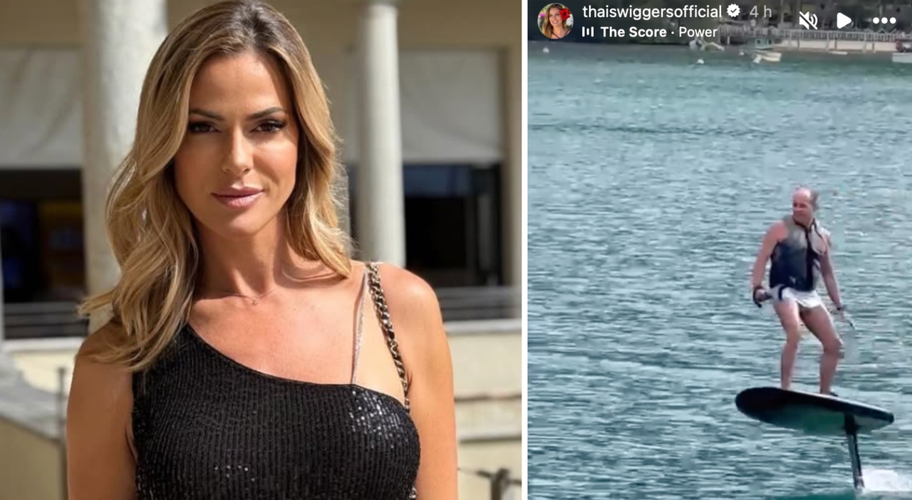 Thais Wiggers, il nuovo fidanzato ha 65 anni. Pioggia di critiche e lei ...