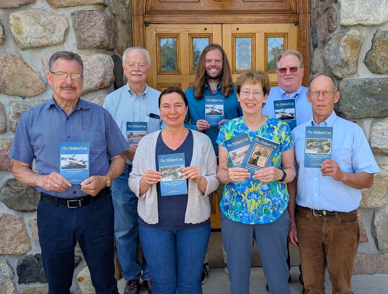 Midland Log wins 2025 statewide award from Historical Society of Michigan