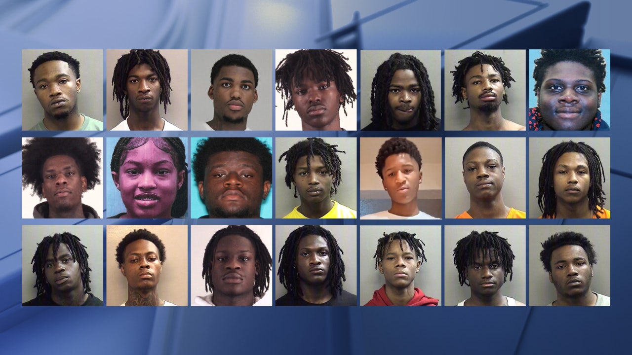 21 Kiccdoe gang members arrested in North Texas for alleged violent crimes