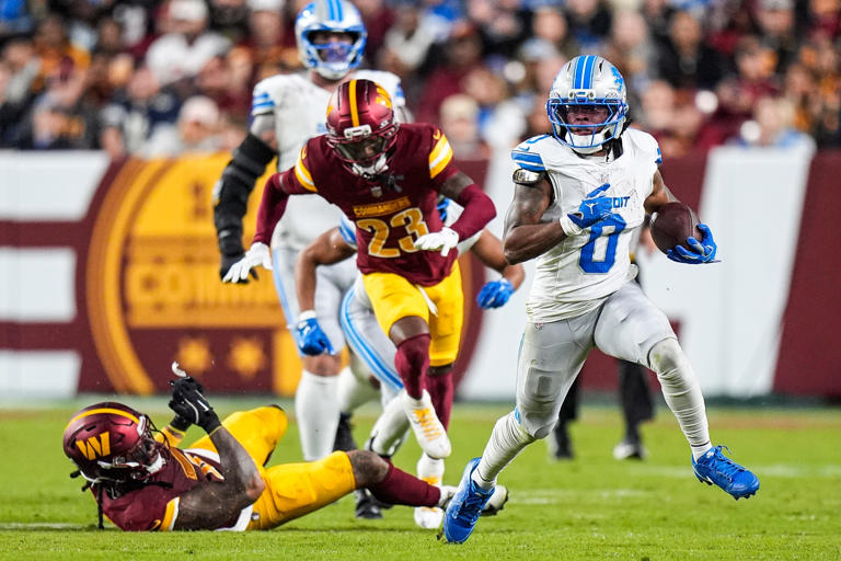 Jahmyr Gibbs wins NFC Offensive Player of the Week