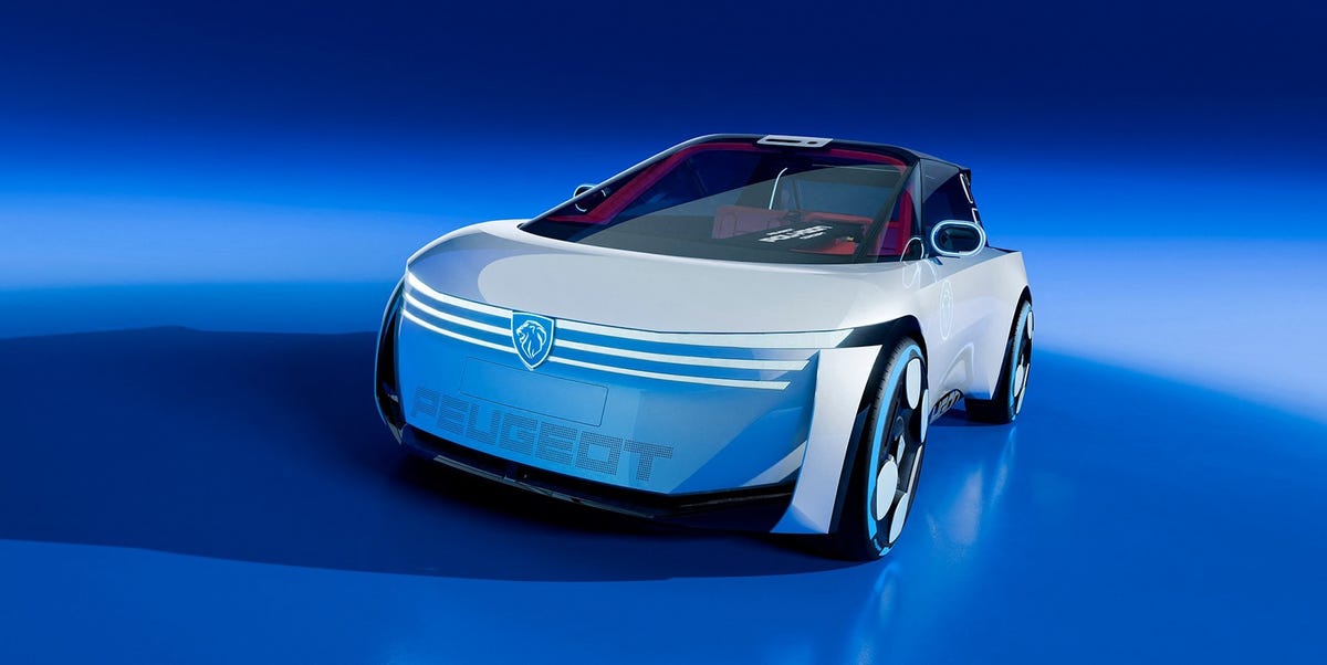 Peugeot Reinvents the Steering Wheel with Futuristic Polygon Concept