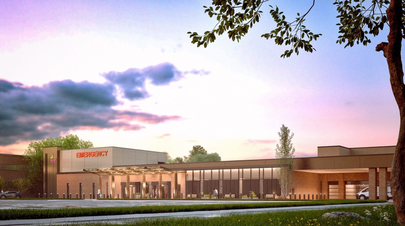 Trinity Health Ann Arbor emergency department to undergo $60M ...