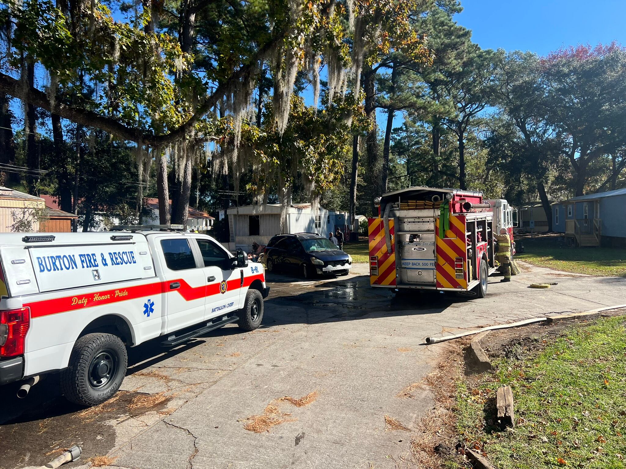 Two people displaced after house fire occurred while residents were not ...