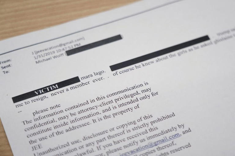 Epstein emails say Trump 'knew about the girls', new House Democrat pledges file release